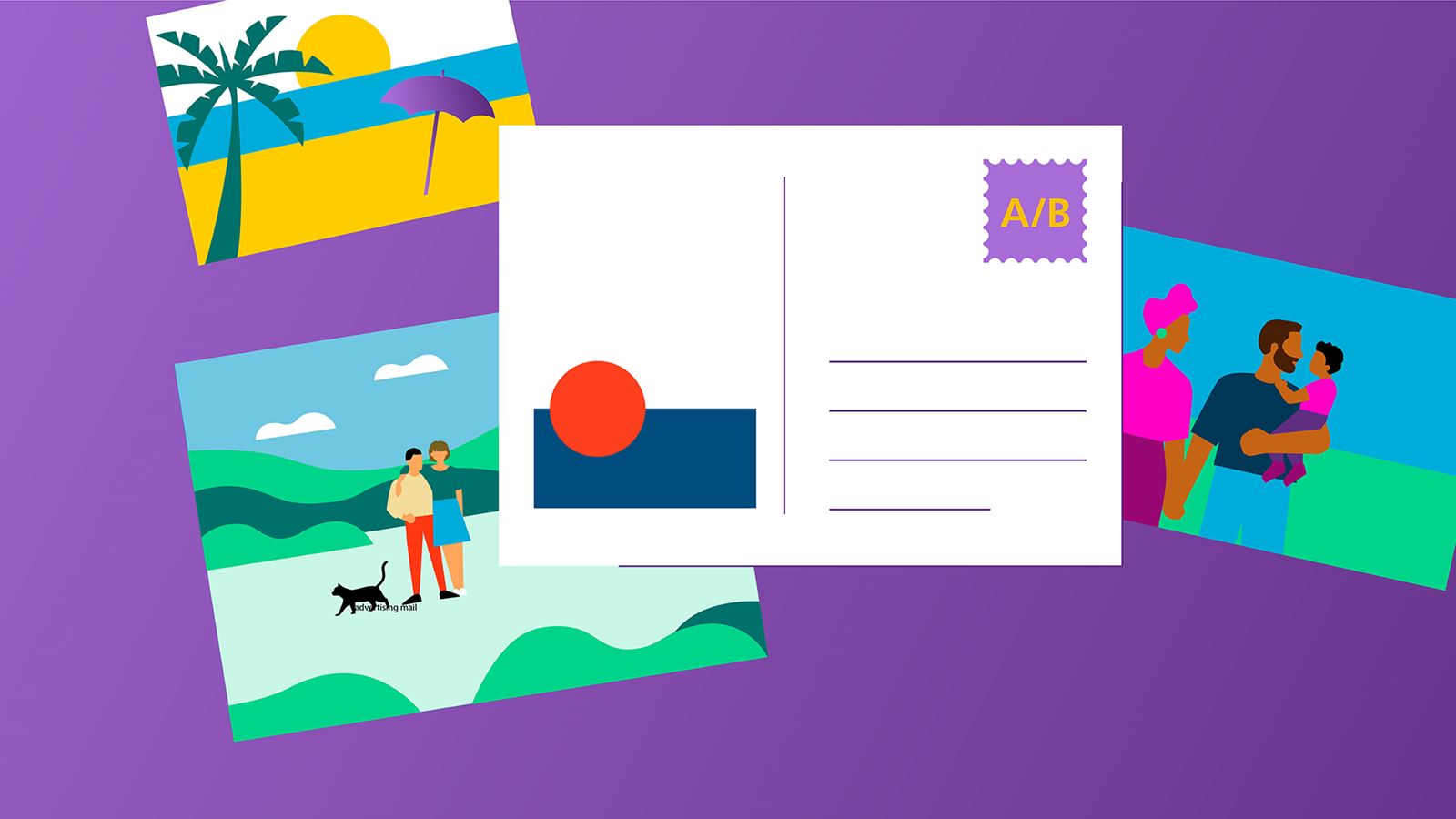 Mailings online erstellen und drucken: PostCard Creator Business